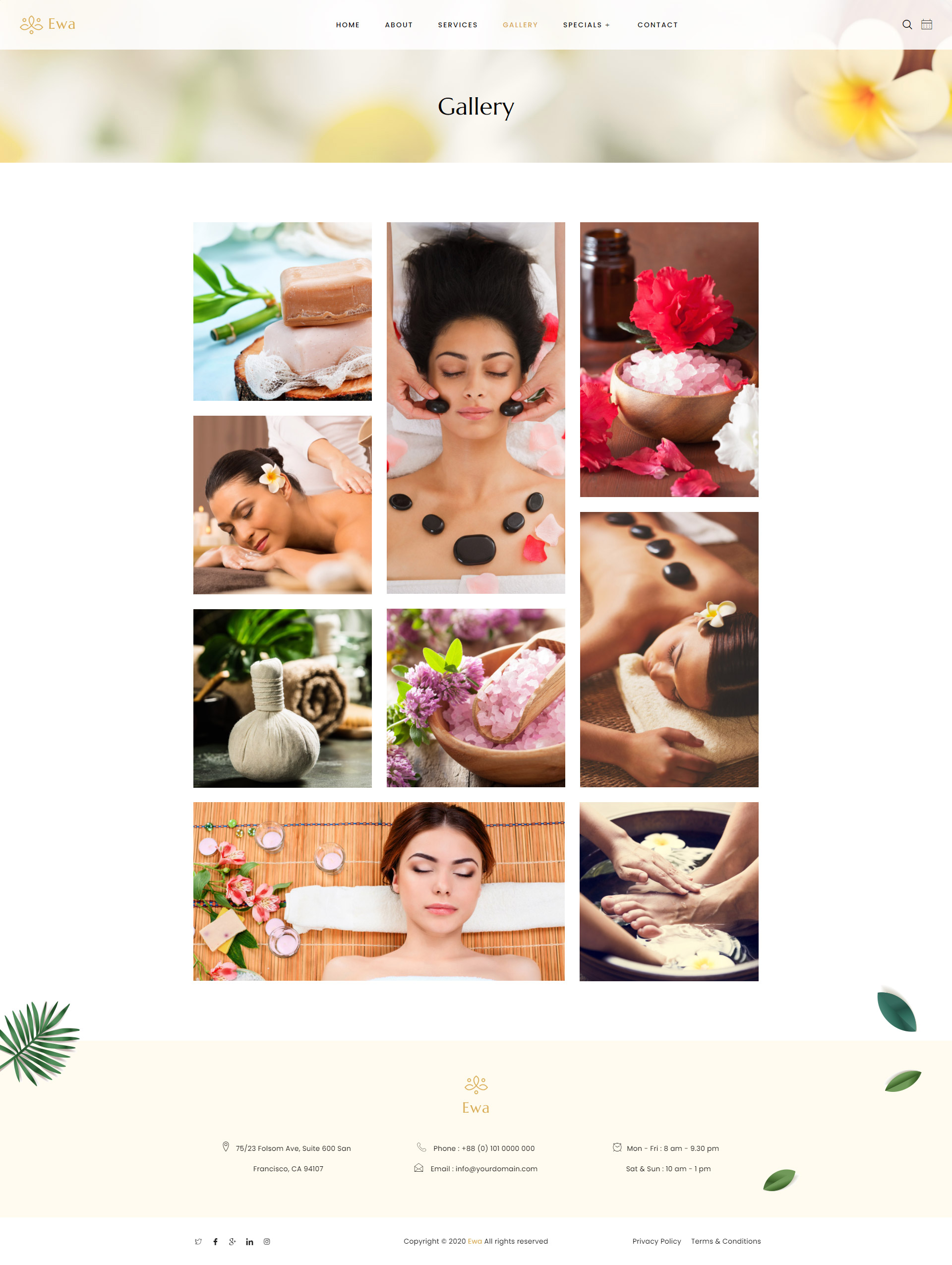 Ewa - Beauty & Spa Salon Elementor Template Kit by kinforce | ThemeForest