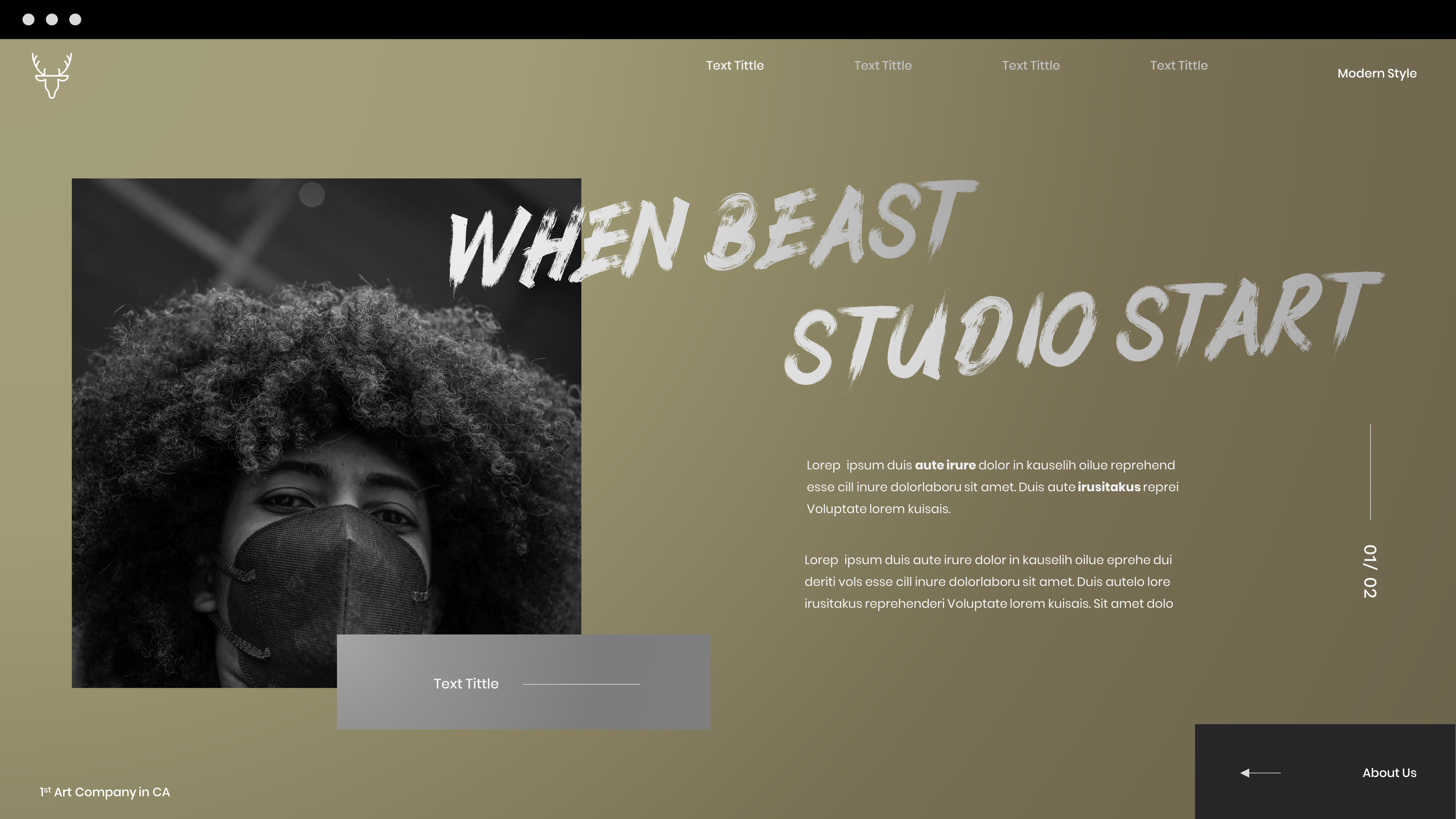 Beast - Business PowerPoint Template by CreativeGraphs | GraphicRiver