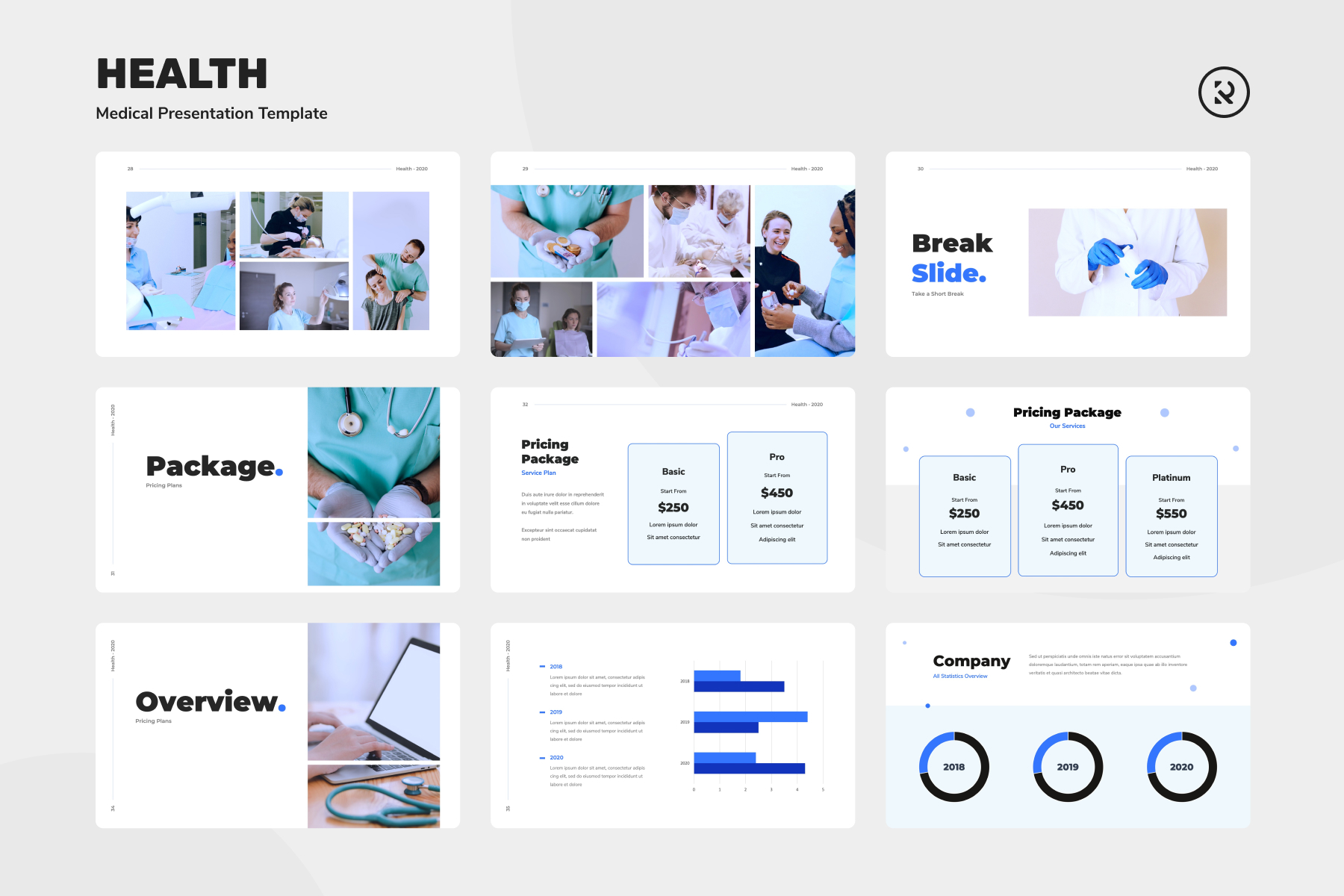 Health - Medical Power Point Presentation, Presentation Templates ...
