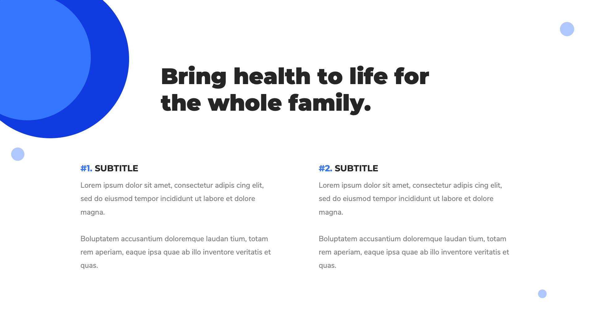 Health - Medical Power Point Presentation, Presentation Templates ...