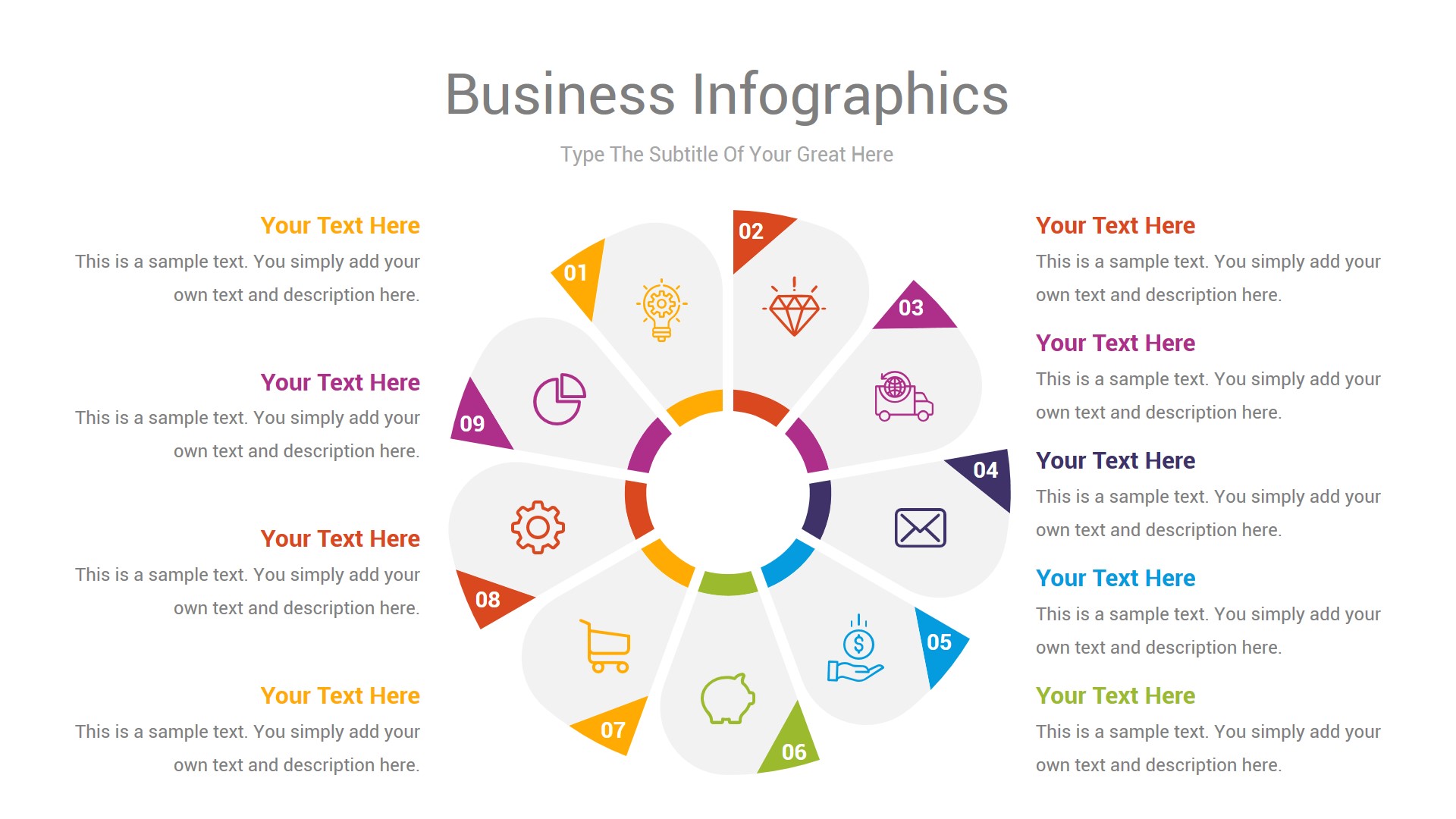 Business Infographics PowerPoint Template by Neroox | GraphicRiver