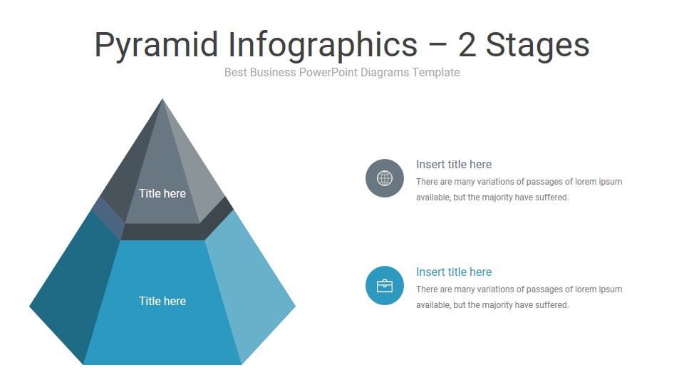 Pyramid PowerPoint Infographics Diagrams Template, Presentation Templates