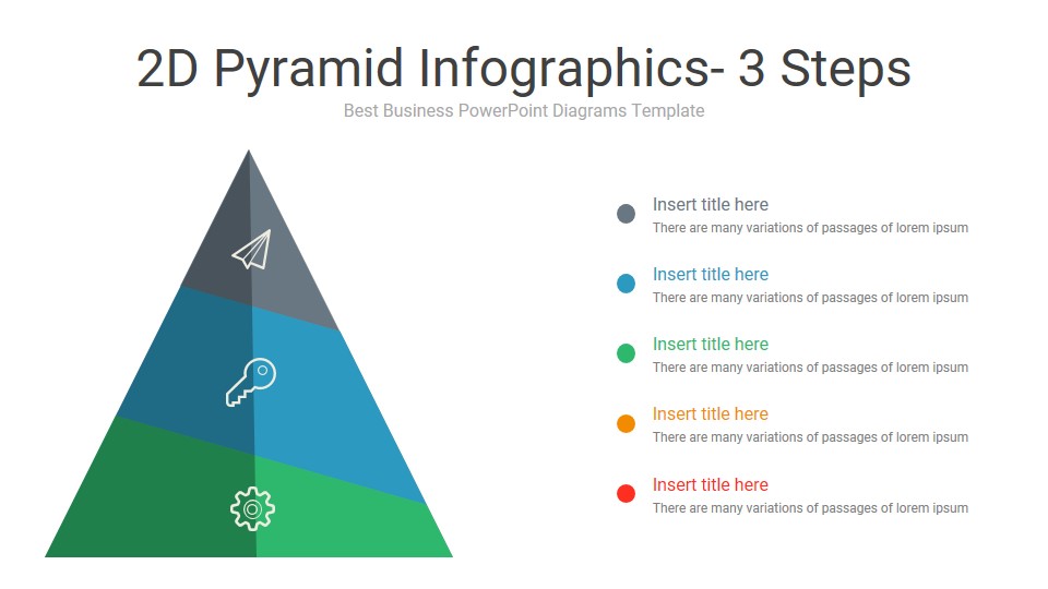 Pyramid PowerPoint Infographics Diagrams Template, Presentation Templates
