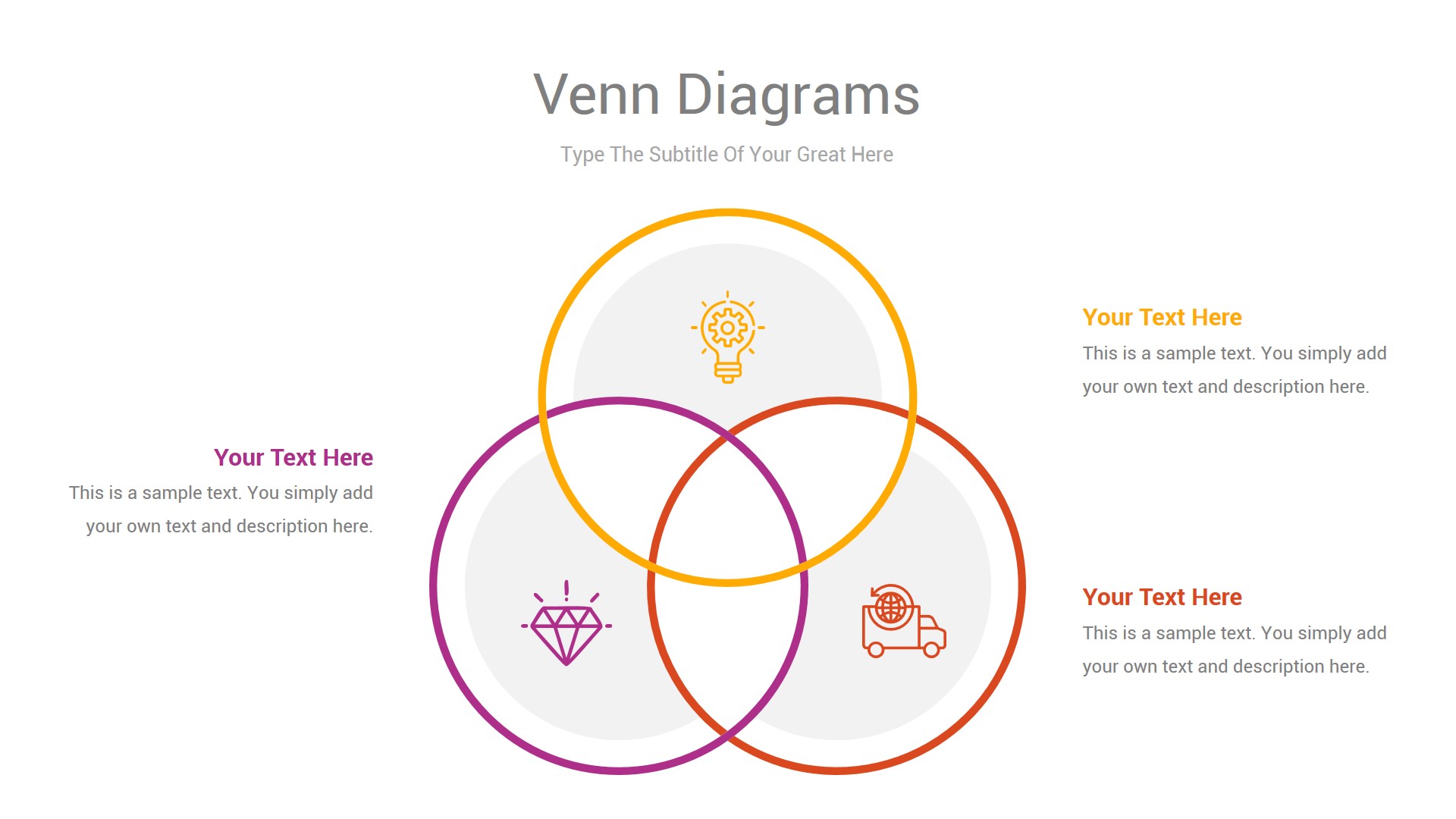 Venn Diagrams PowerPoint Template, Presentation Templates | GraphicRiver