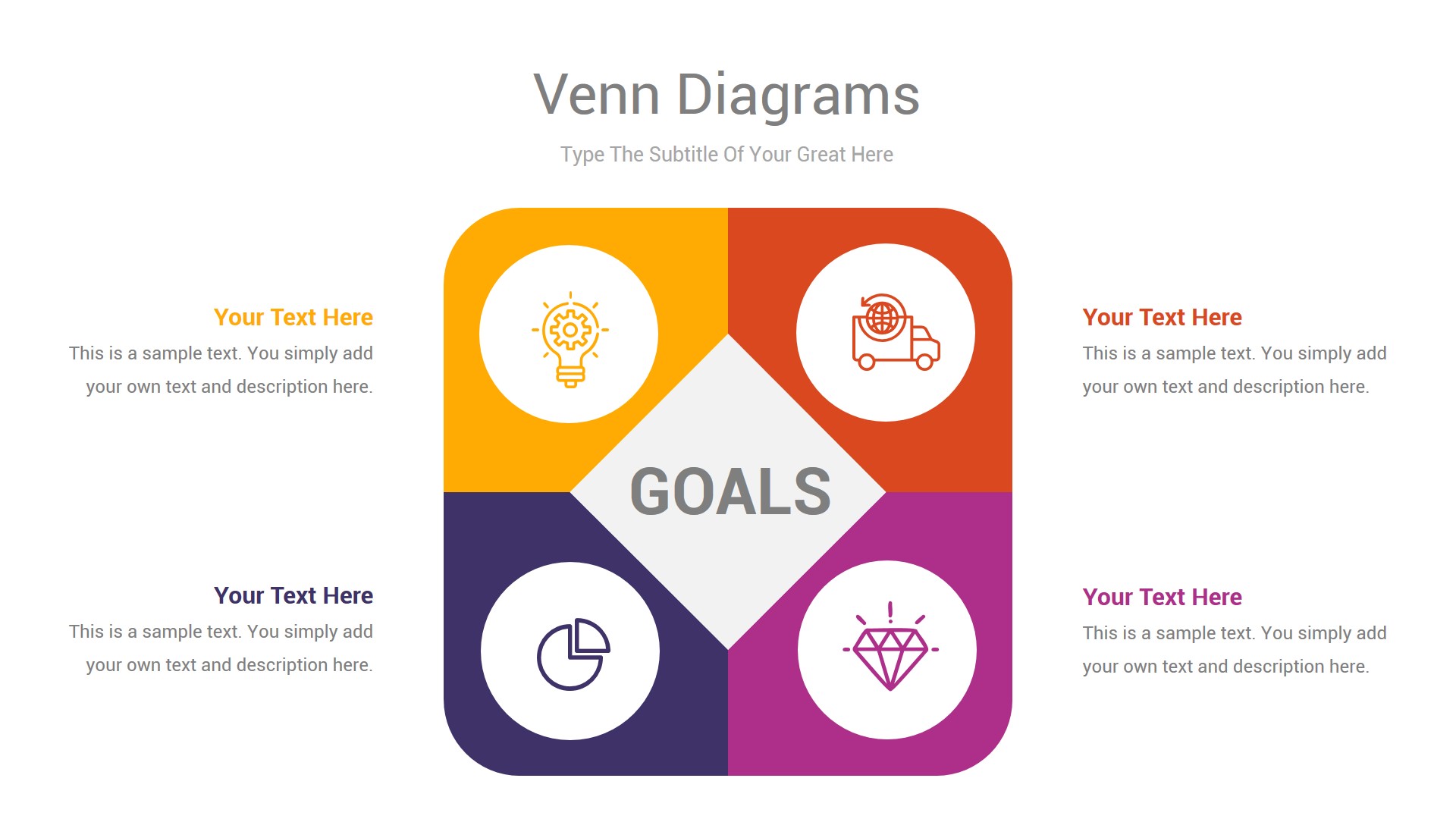Venn Diagrams PowerPoint Template, Presentation Templates | GraphicRiver