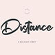Distance Bold Script Font, Fonts | GraphicRiver