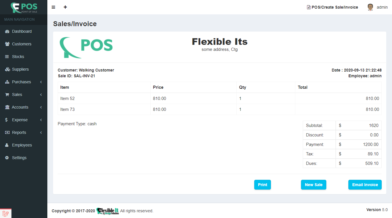 FlexiblePOS with Inventory Management System by FlexCoders | CodeCanyon