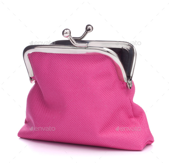 Empty open purse Stock Photo by natika | PhotoDune