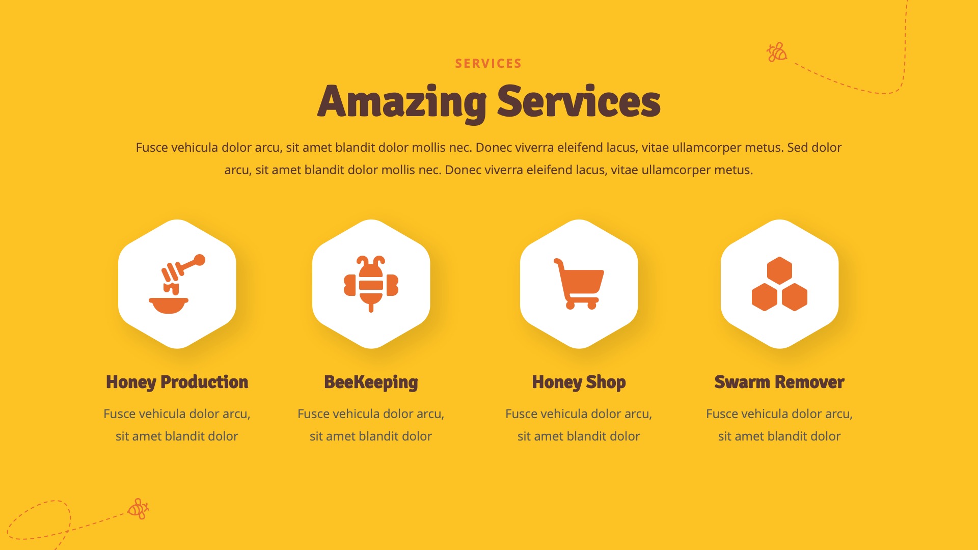 Sweetia - Beekeeping & Honey Production Powerpoint Template ...