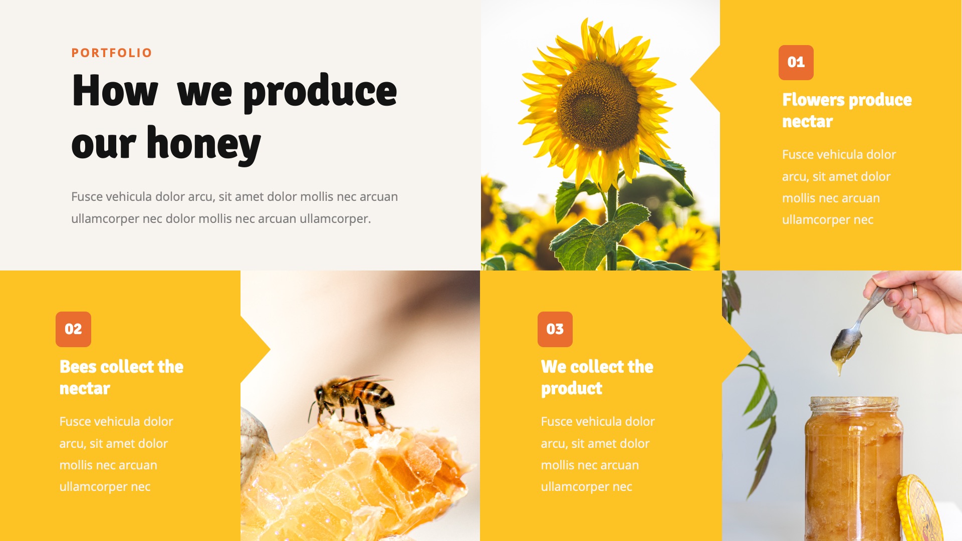 Sweetia - Beekeeping & Honey Production Powerpoint Template ...