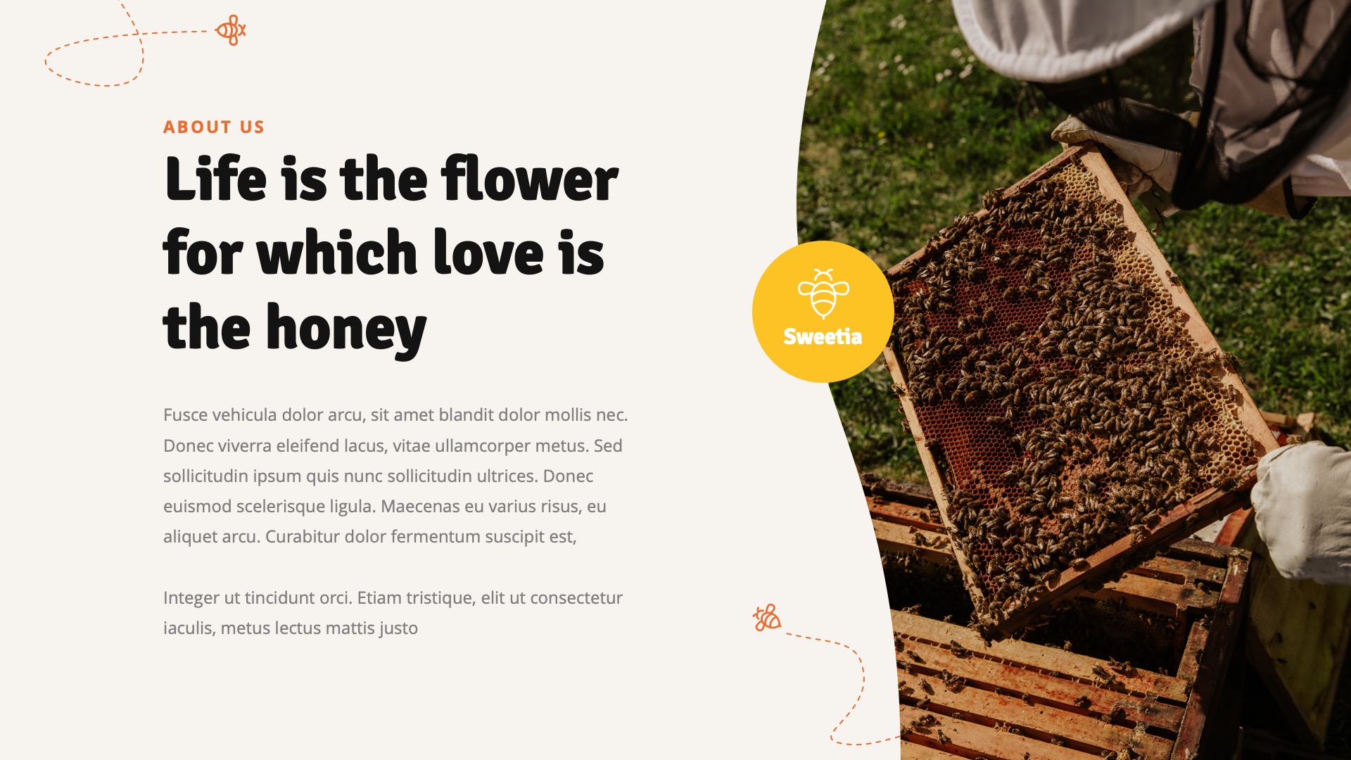 Sweetia - Beekeeping & Honey Production Powerpoint Template ...