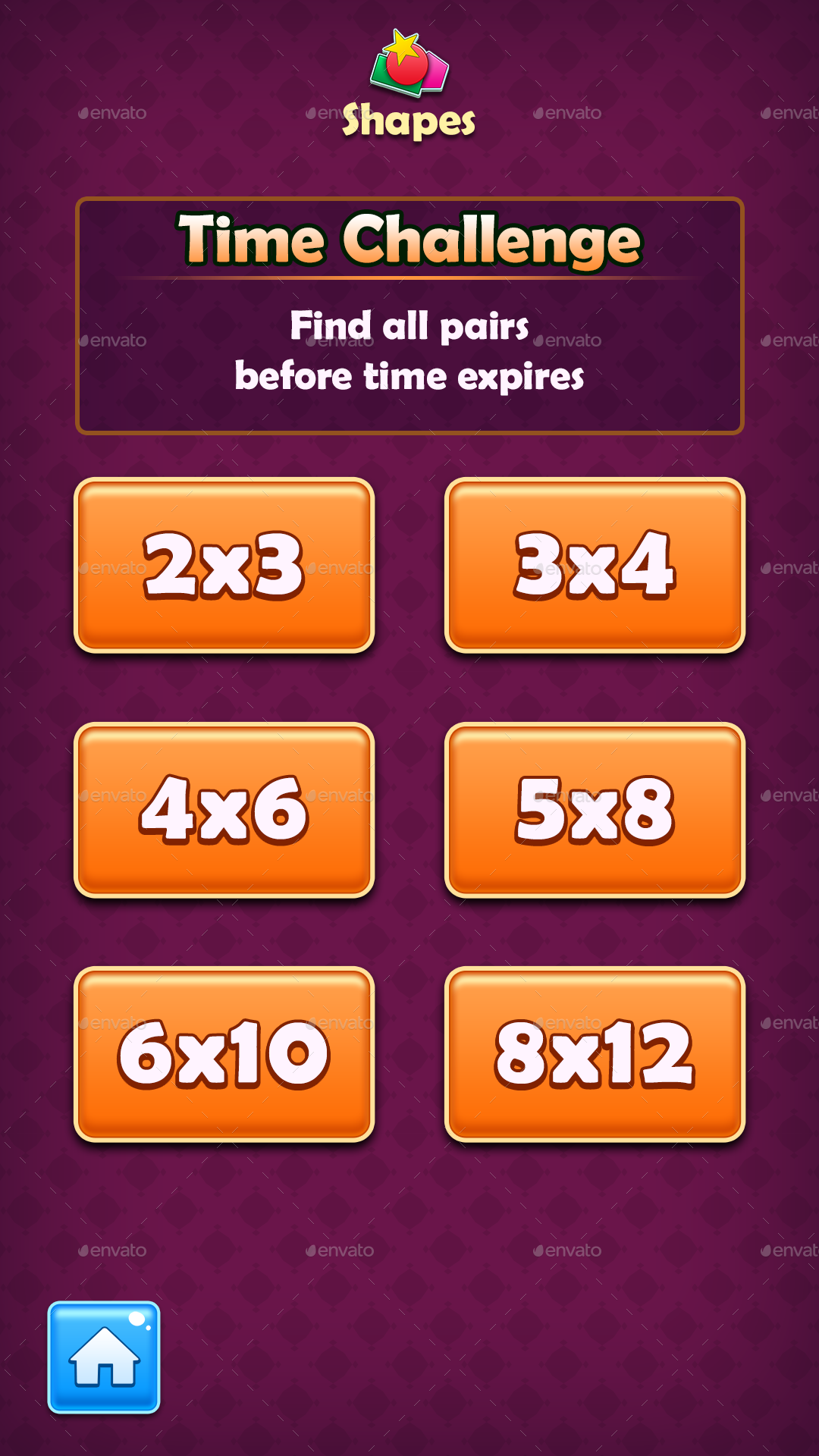 Memory Match Game Kit by 3fairyz | GraphicRiver