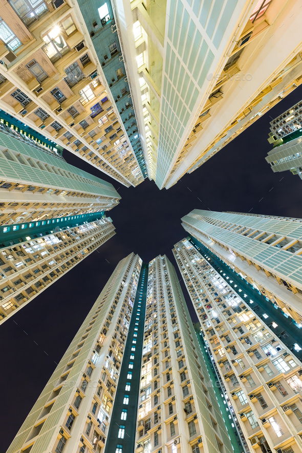 Urban building facade Stock Photo by leungchopan | PhotoDune