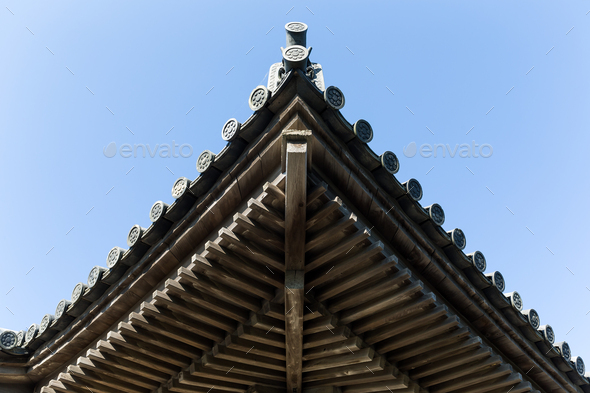 Temple roof tile Stock Photo by leungchopan | PhotoDune