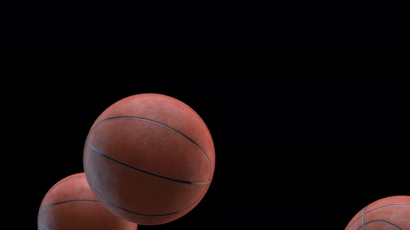 Basketball Ball Alpha Background V4, Motion Graphics | VideoHive