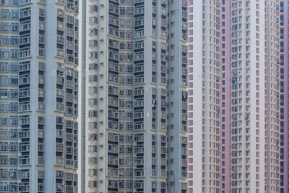 Urban city building facade Stock Photo by leungchopan | PhotoDune