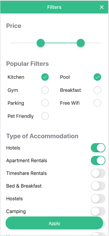 Hillside - A Hotel Booking Theme UI App By Ionic 5 Angular 9 (Latest ...