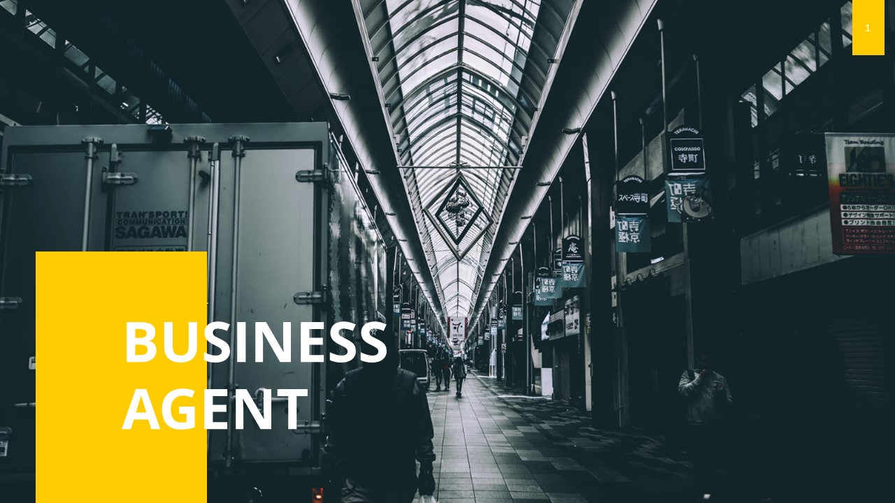 Business Agent Powerpoint Template, Presentation Templates | GraphicRiver