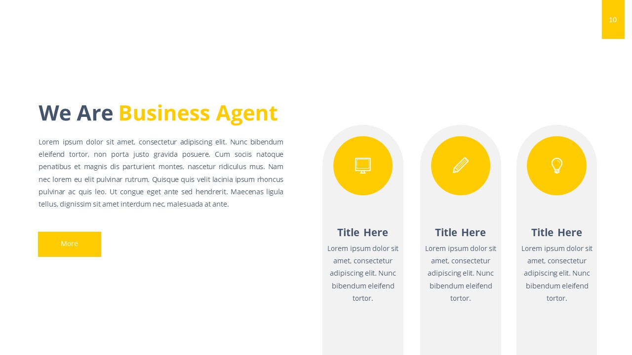 Business Agent Powerpoint Template, Presentation Templates | GraphicRiver