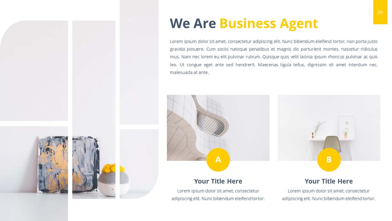 Business Agent Powerpoint Template by loveishkalsi | GraphicRiver