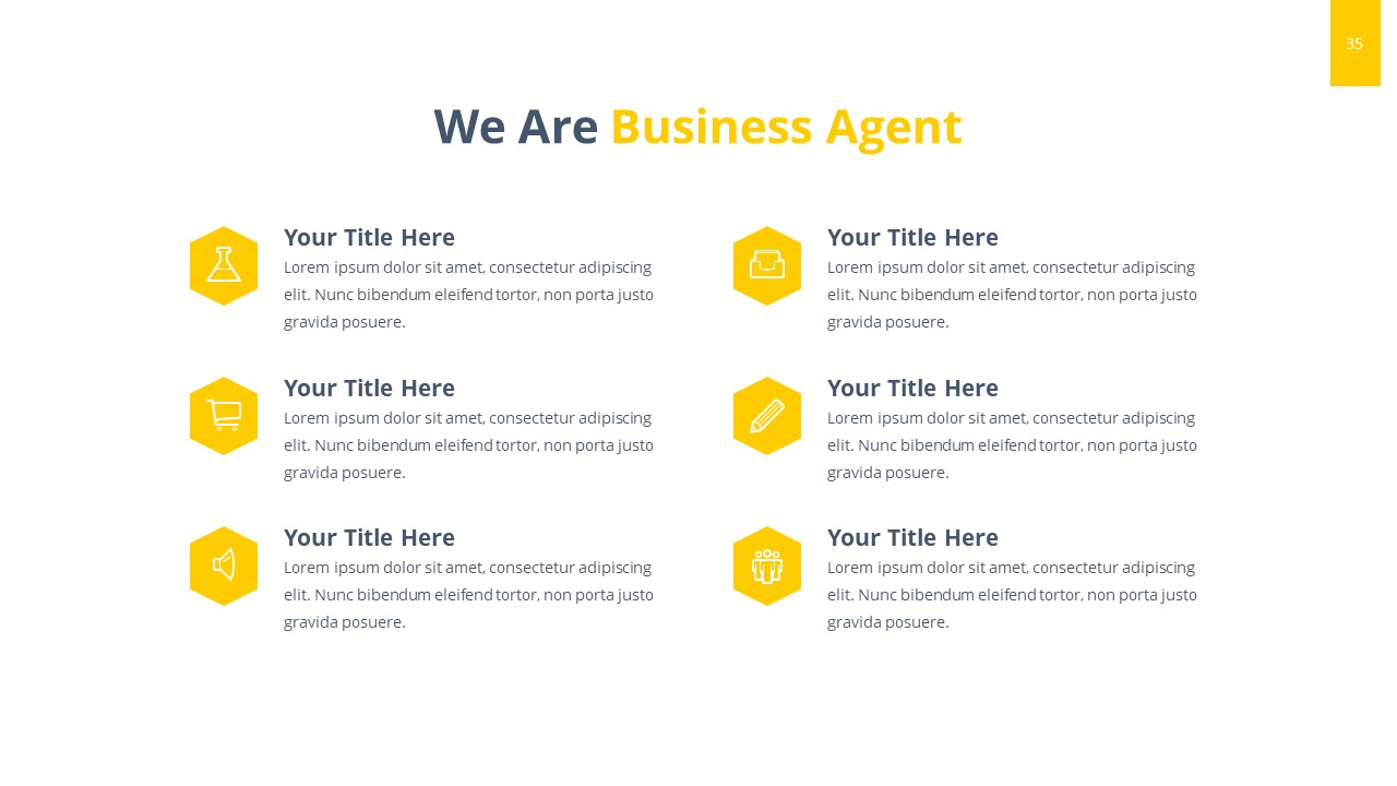 Business Agent Powerpoint Template by loveishkalsi | GraphicRiver
