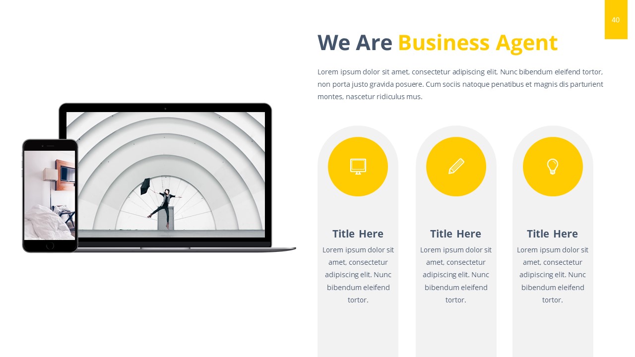 Business Agent Powerpoint Template by loveishkalsi | GraphicRiver