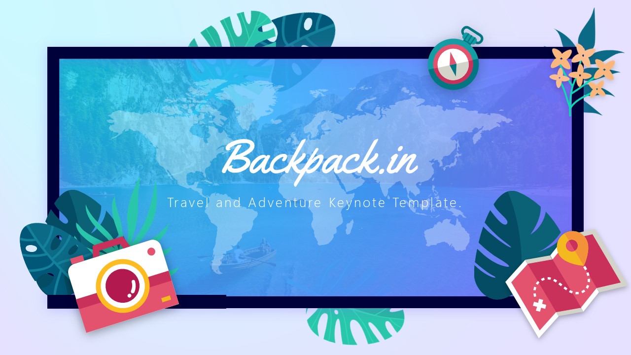 Backpack.in – Creative Travel Keynote Presentation Template ...