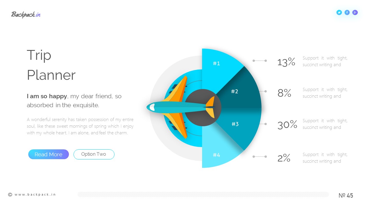 Backpack.in – Creative Travel Keynote Presentation Template by BrandEarth