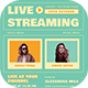 Live Stream Event Flyer Template, Print Templates | GraphicRiver