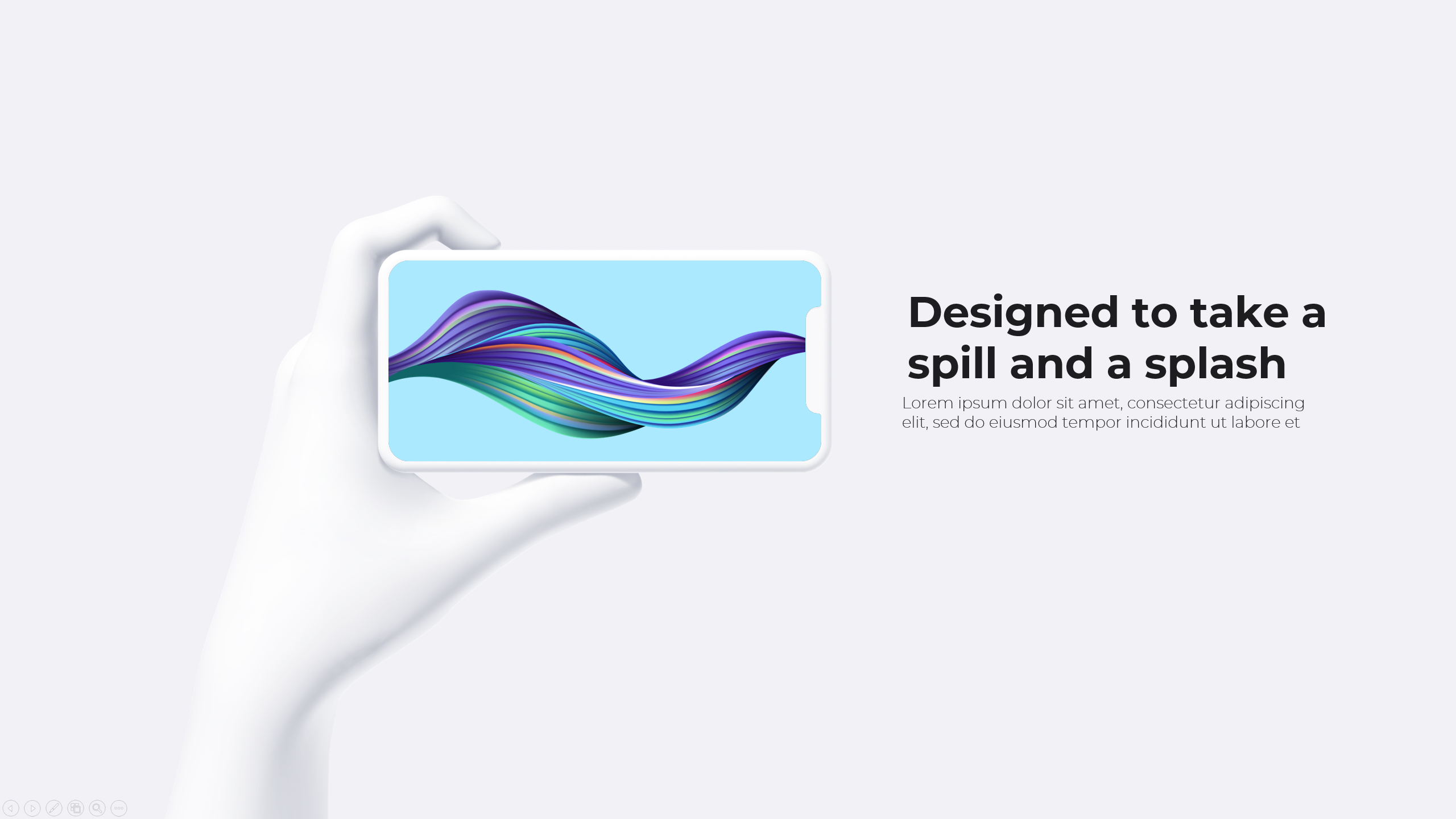 Animated Device Mockup PowerPoint Presentation Template by Abert84