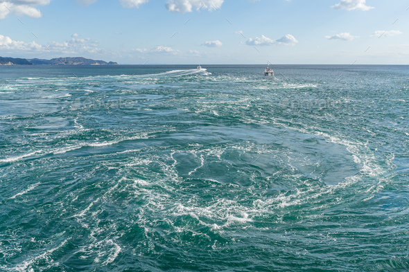 Naruto whirlpools in Tokushima, Japan Stock Photo by leungchopan ...