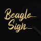 Beagle Sign - Signature Font, Fonts | GraphicRiver