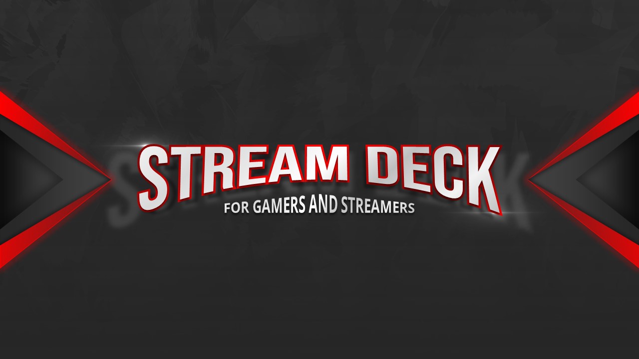 Stream Deck Gamers Streamers Presentation Template, Presentation Templates