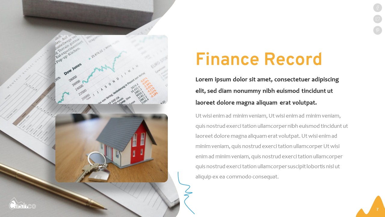 CashCo Financial Presentation Template, Presentation Templates ...