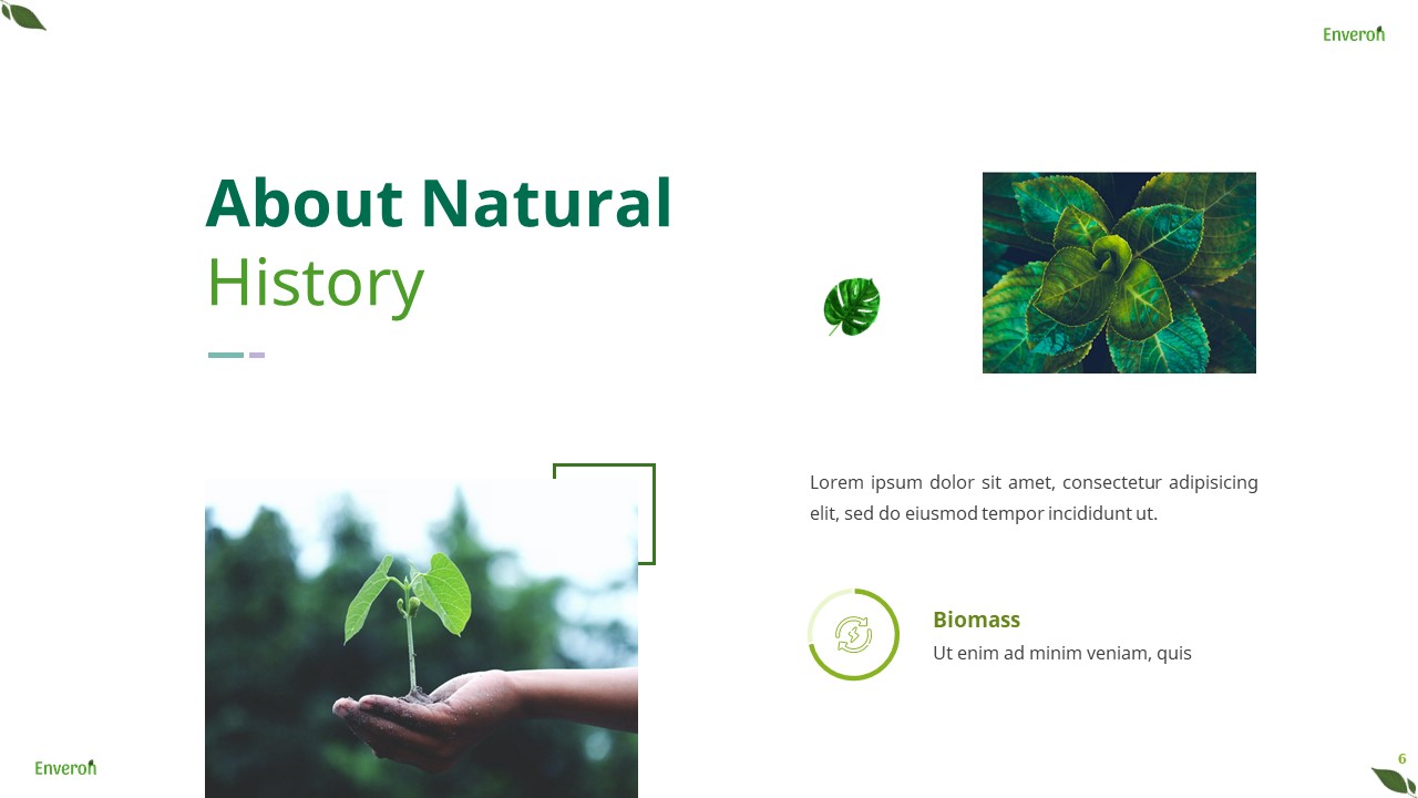 Enveron Nature Presentation Template, Presentation Templates | GraphicRiver