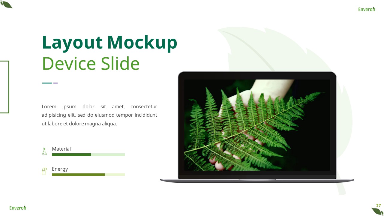 Enveron Nature Presentation Template, Presentation Templates | GraphicRiver