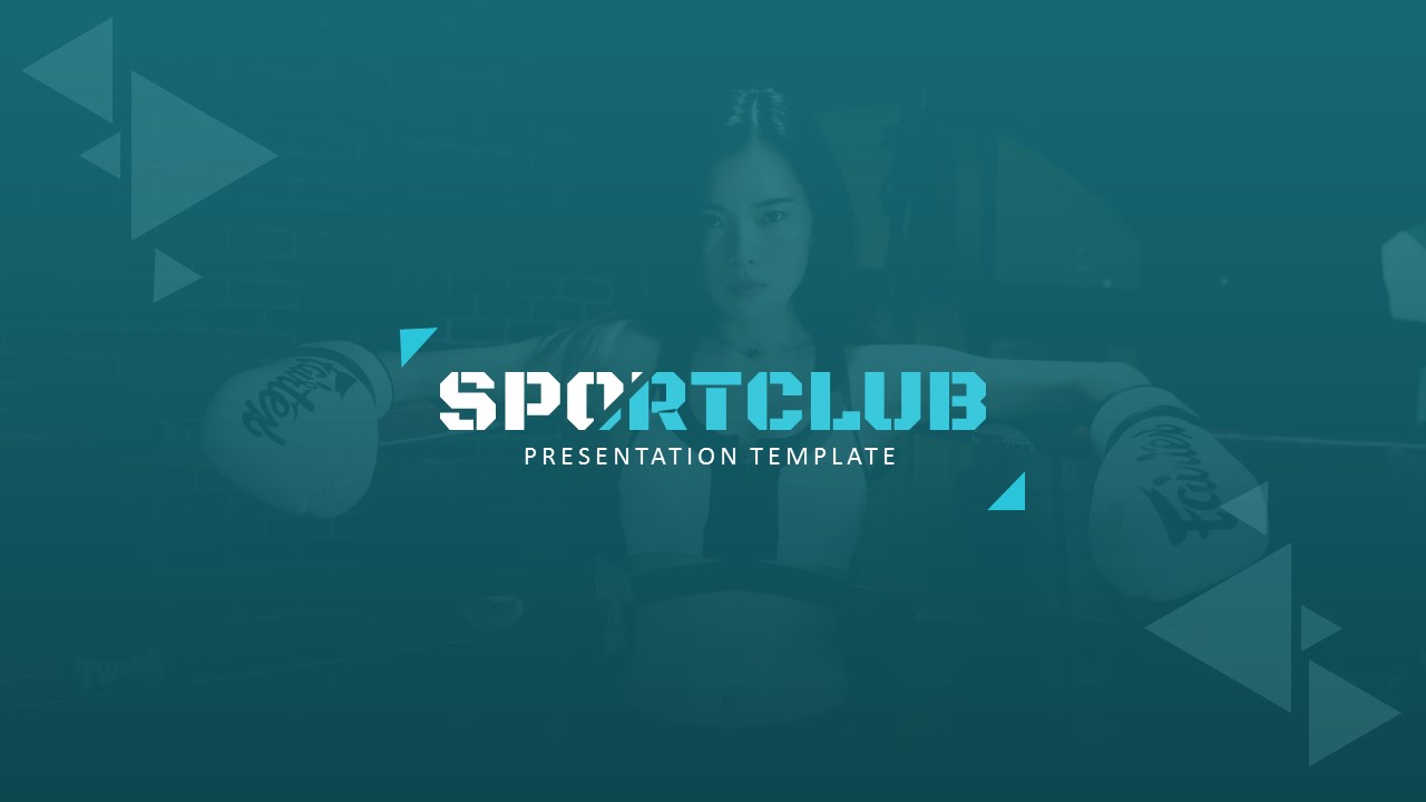 Sport Club Presentation Template, Presentation Templates | GraphicRiver