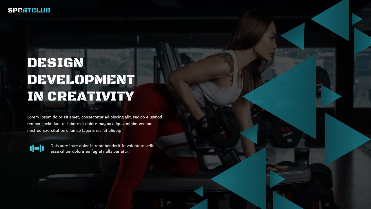 Sport Club Presentation Template, Presentation Templates | GraphicRiver