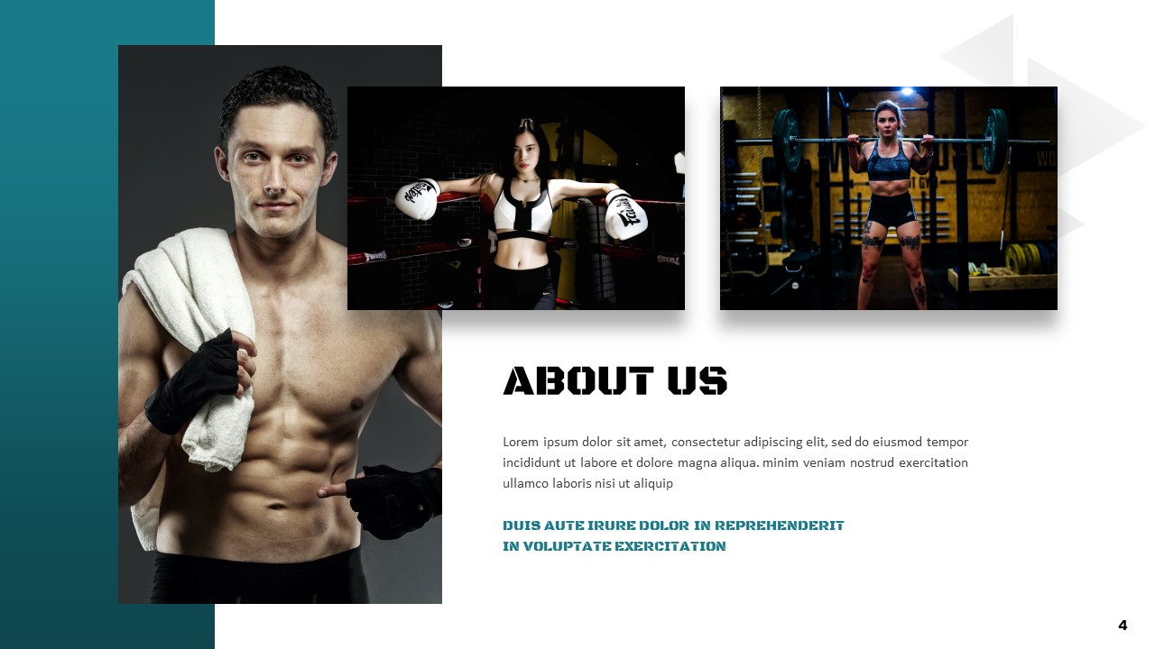 Sport Club Presentation Template, Presentation Templates | GraphicRiver