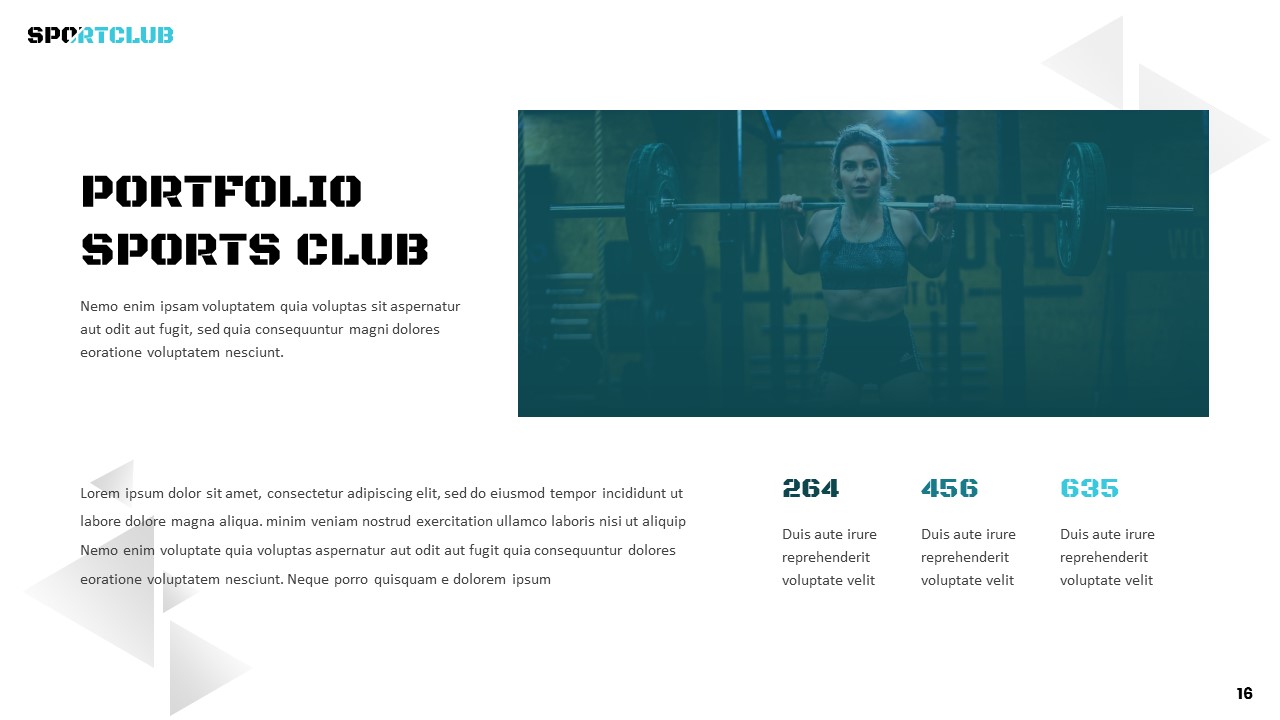 Sport Club Presentation Template, Presentation Templates | GraphicRiver