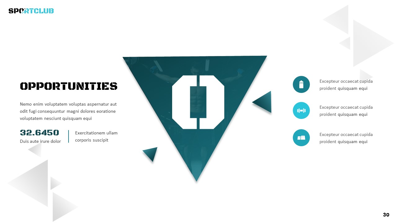 Sport Club Presentation Template, Presentation Templates | GraphicRiver