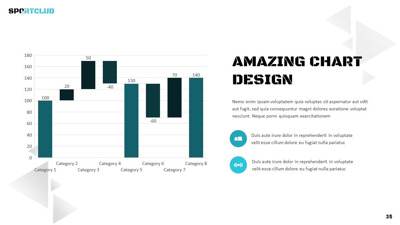 Sport Club Presentation Template, Presentation Templates | GraphicRiver