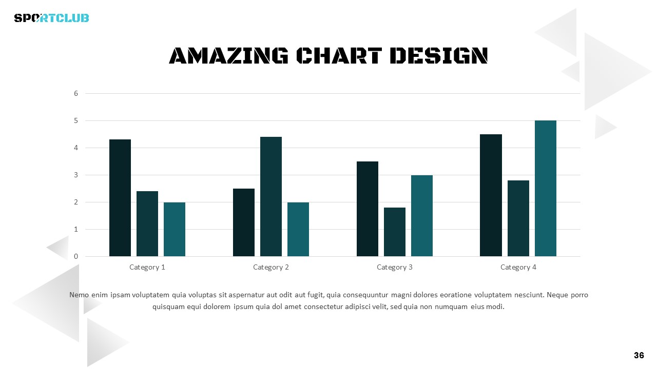 Sport Club Presentation Template, Presentation Templates | GraphicRiver