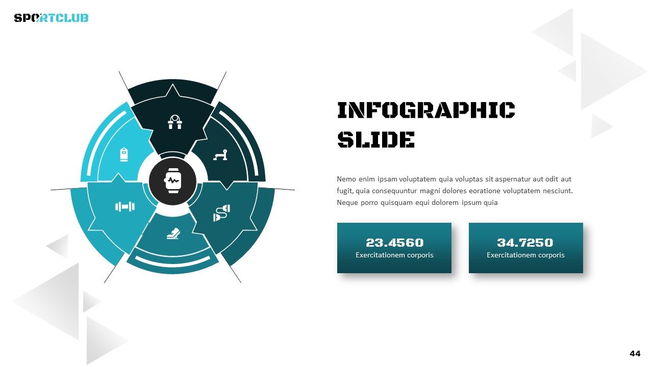 Sport Club Presentation Template, Presentation Templates | GraphicRiver