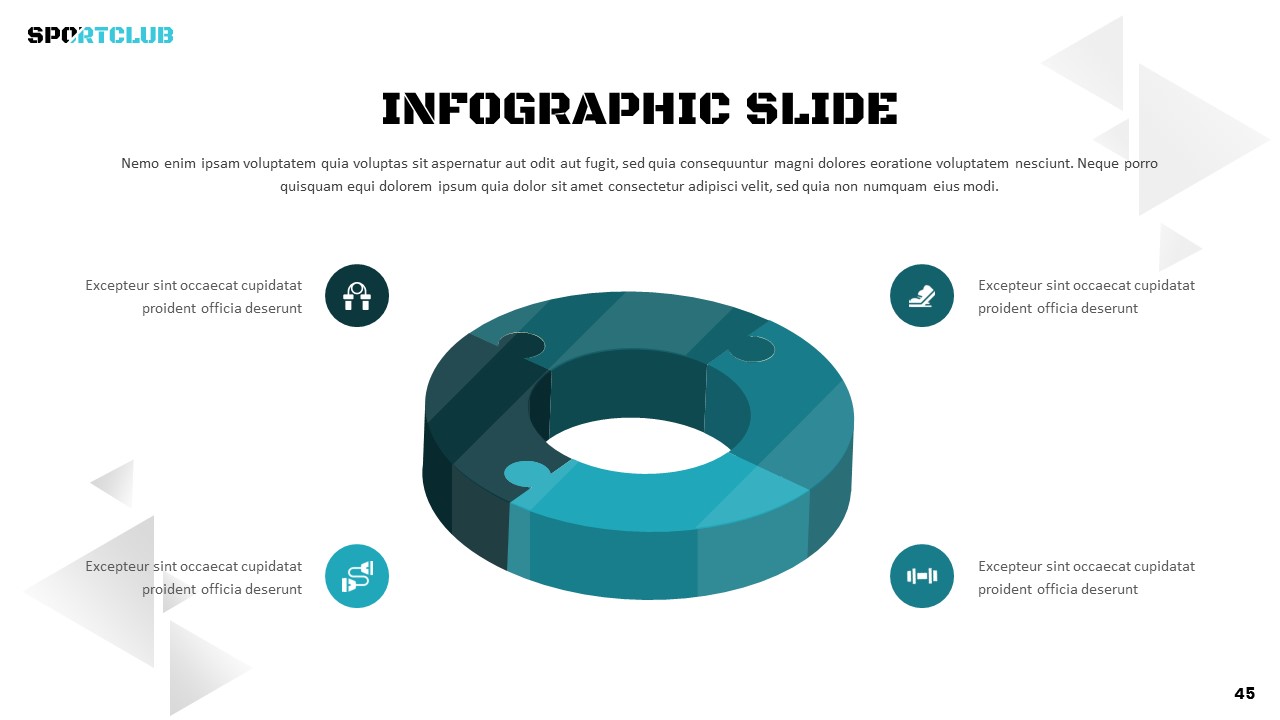 Sport Club Presentation Template, Presentation Templates | GraphicRiver