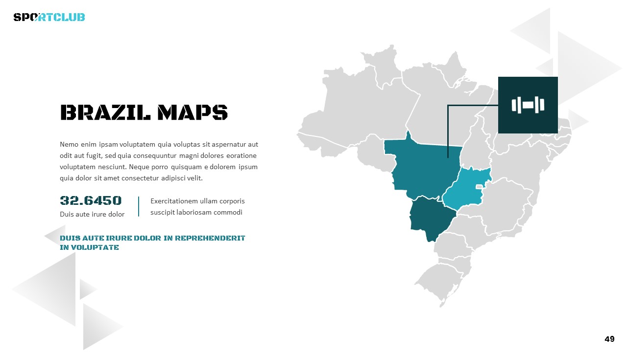 Sport Club Presentation Template, Presentation Templates | GraphicRiver