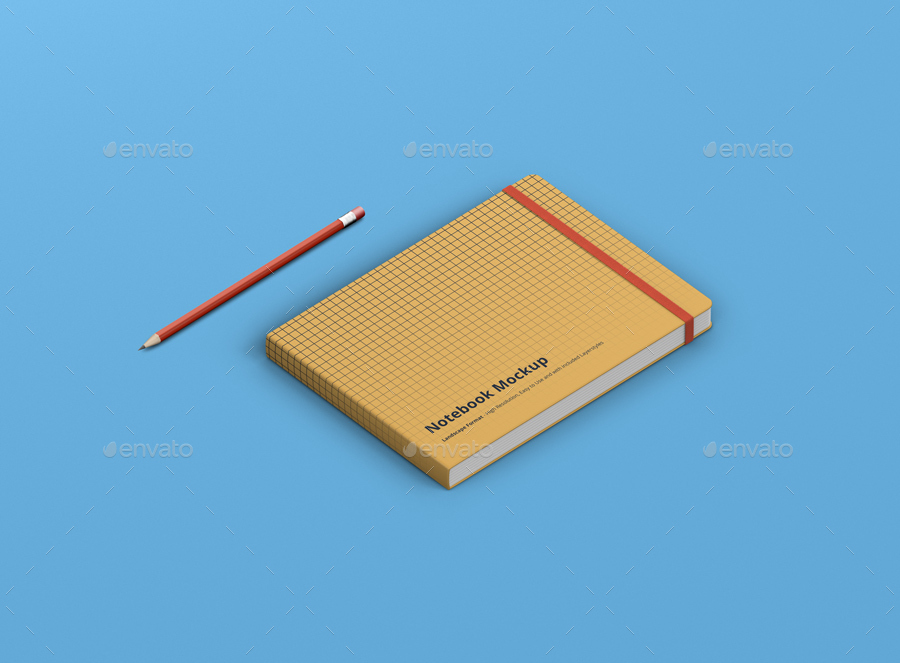 Notebook Mockup Bundle, Graphics | GraphicRiver