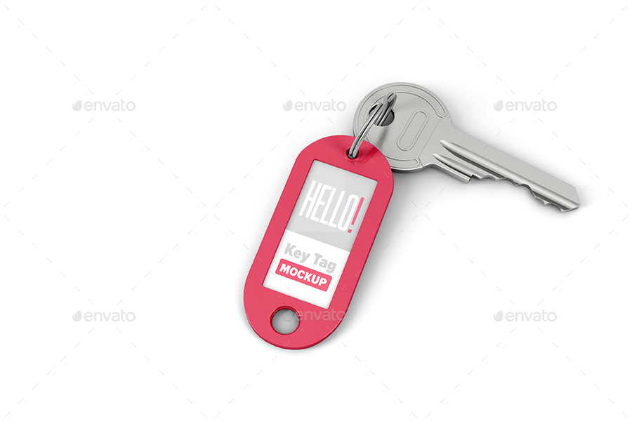 Key Tag Mockup, Graphics | GraphicRiver