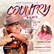 Country Night Flyer, Print Templates | GraphicRiver