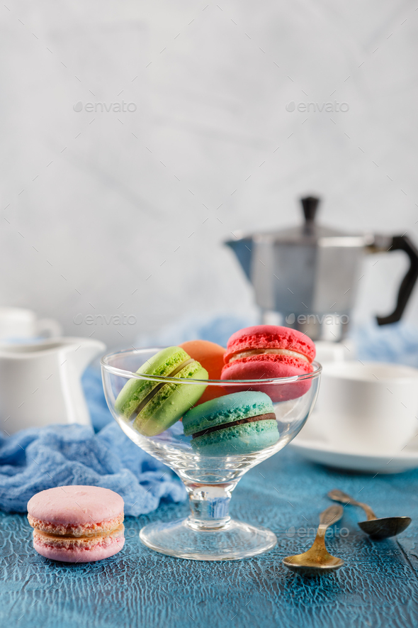 Different types of macaroons Stock Photo by Irrin | PhotoDune